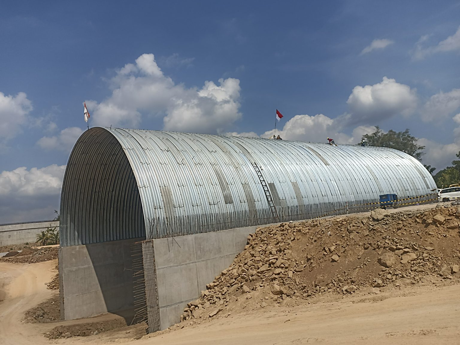 Deep Corrugated Steel Pipe | DCSP | Gorong Gorong Baja